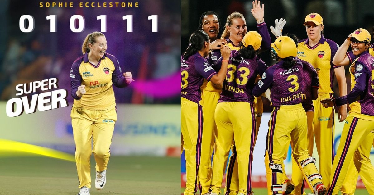WPL 2025: Sophie Ecclestone’s Great Play Secures UP Warriorz Super Over Win