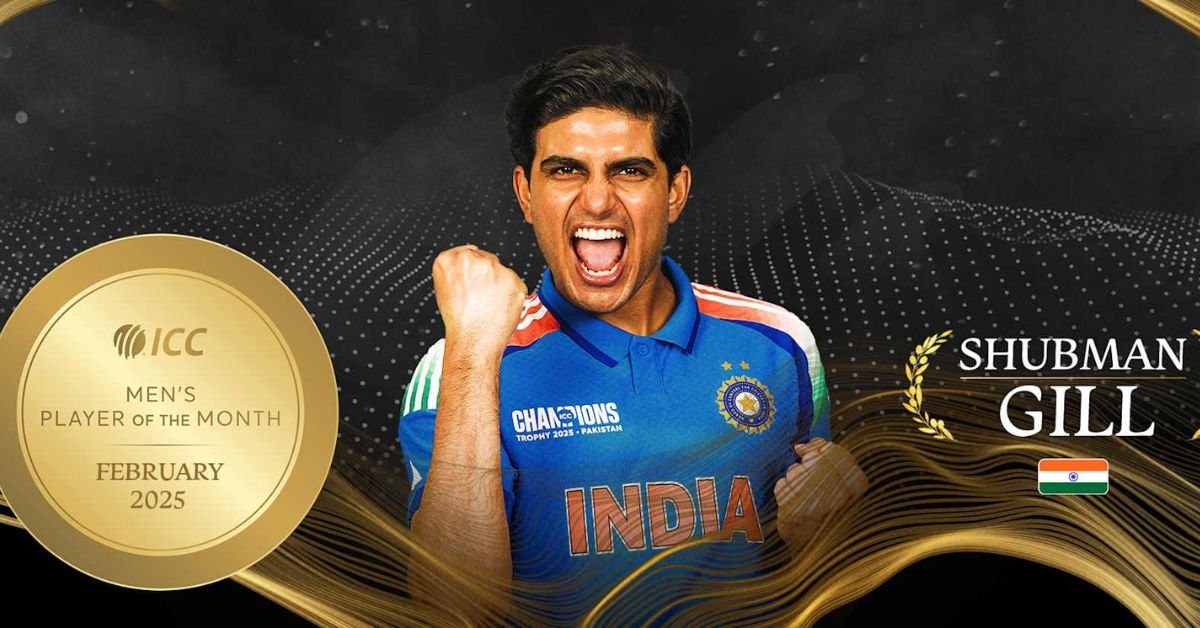 ICC Player of the Month: Shubman Gill gets the honor, Smith-Phillips ...